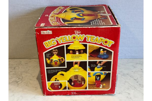 Bluebird Big Yellow Teapot - Curiosity Classics
