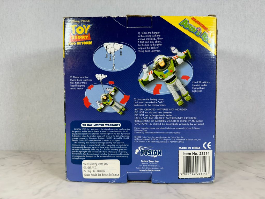 Flying Buzz Lightyear - Toy Story - Curiosity Classics