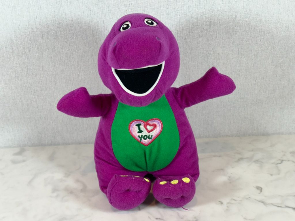 Talking Barney Plush - Barney and Friends - Curiosity Classics