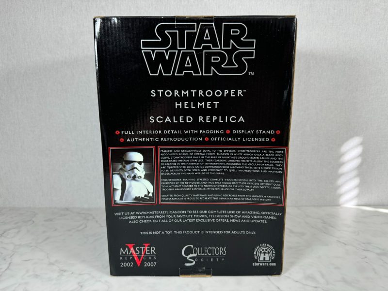 Master Replicas - Stormtrooper Helmet Scaled Replica - Curiosity Classics